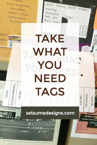 Take What You Need Printable Sign
