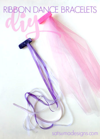 DIY Ribbon Dance Bracelets