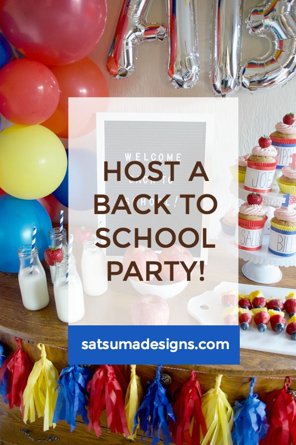 Back To School Party
